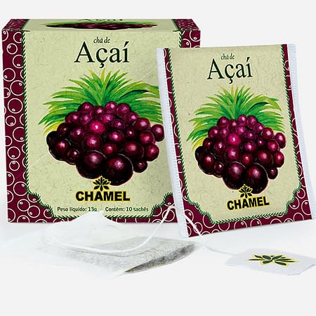 Chás em Sachês - Chamel Produtos Naturais